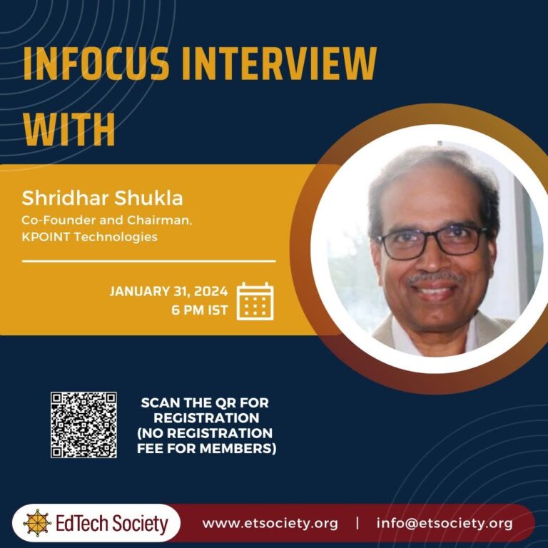 Infocus Interview #1 "Infocus Interview with Shridhar Shukla” Co ...